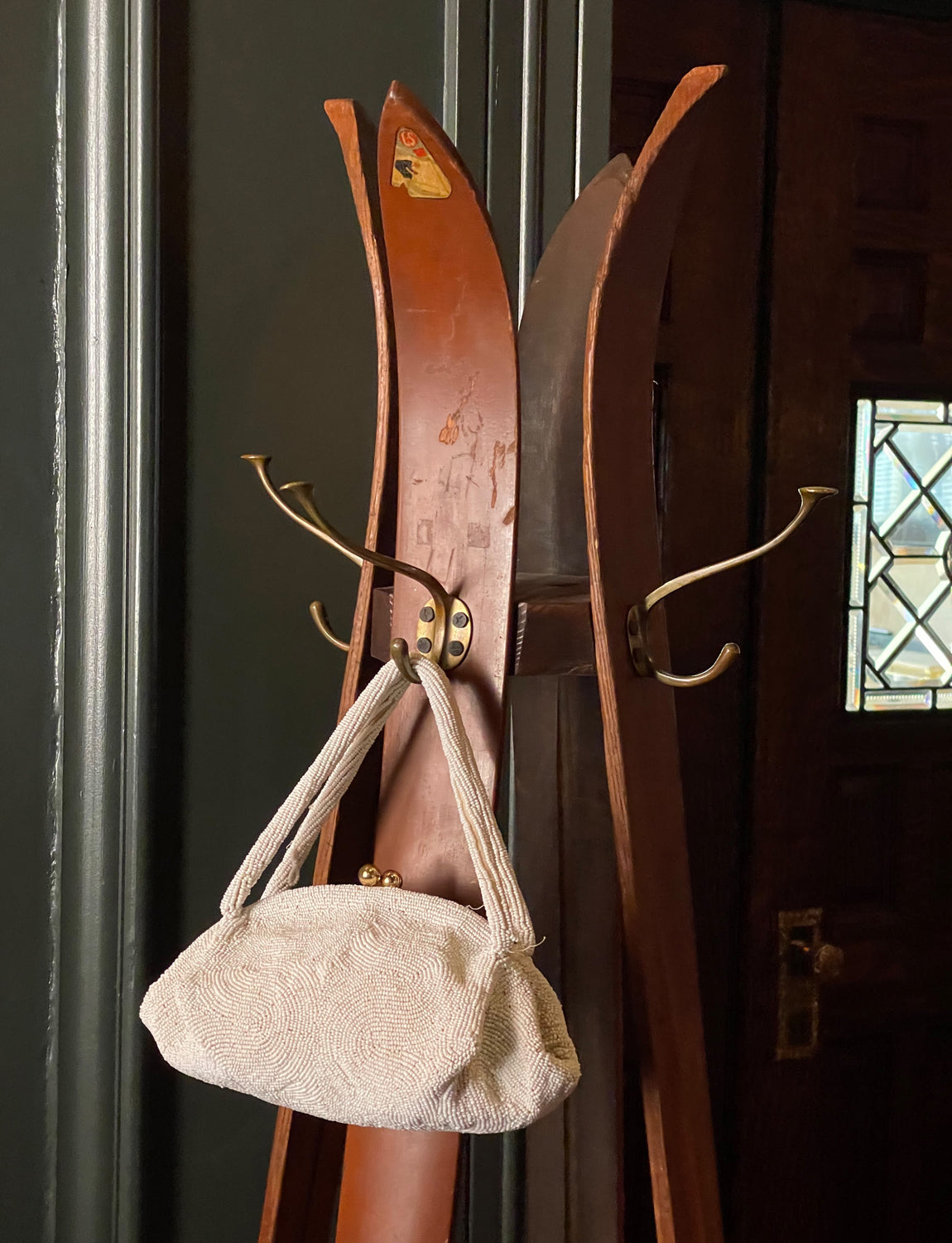 Vintage Hand-Beaded Clutch – HEDGE