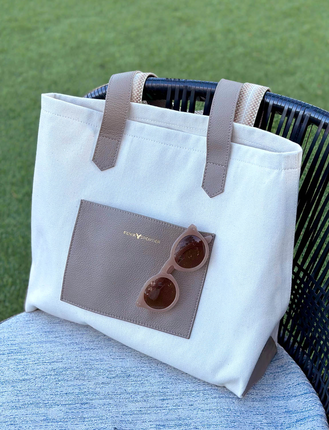 Canvas "Vacay" Tote Bag – HEDGE