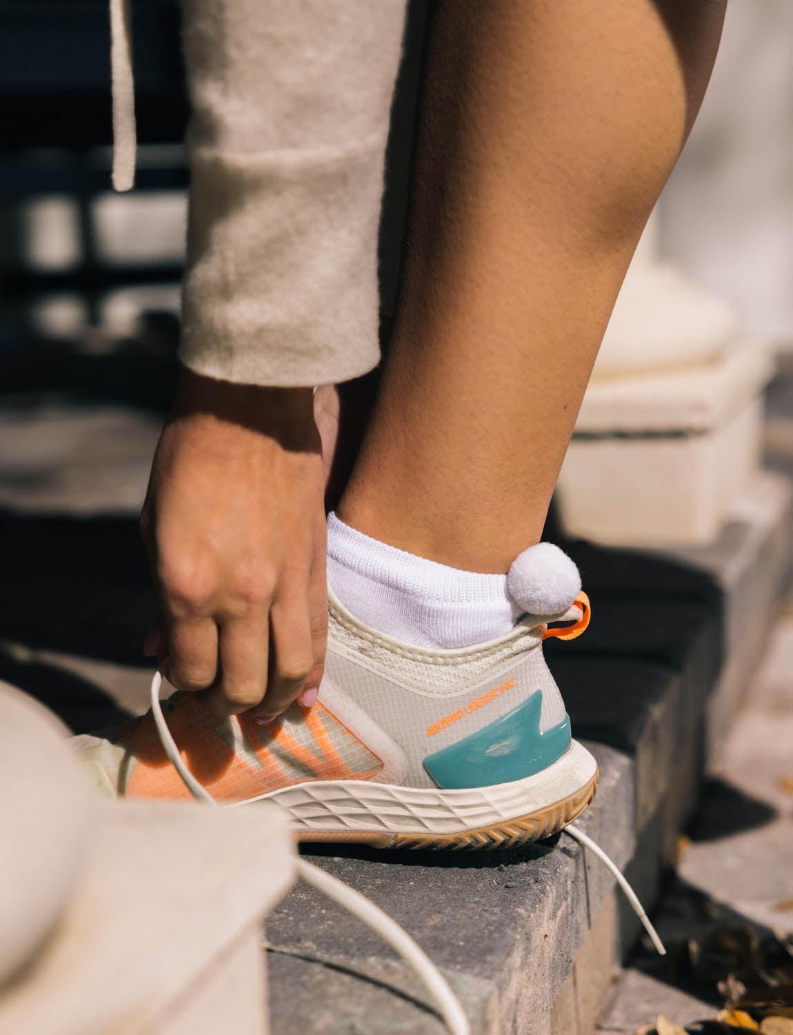 Durable Pom Pom Tennis Socks – HEDGE